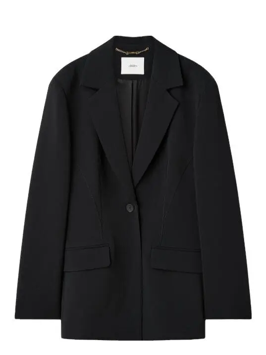 JOSEPH Fallon Comfort Cady Jacket - Black