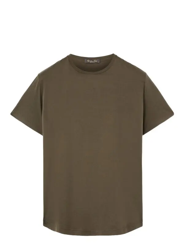 Loro Piana Short-sleeved T-shirt - Deep Moss Green