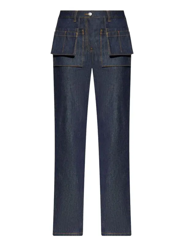 Helmut Lang Utility Mid-rise Jeans - Black