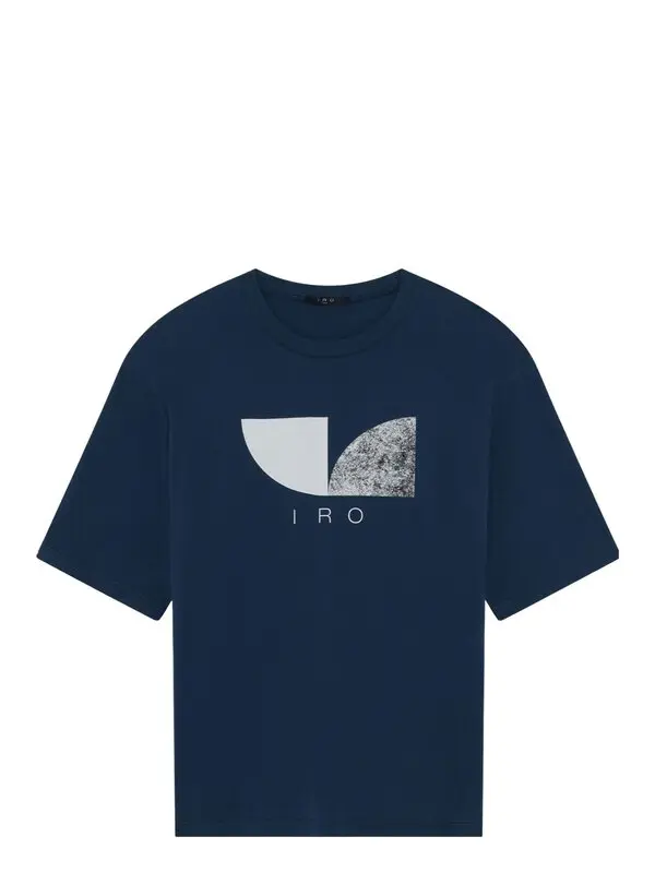 IRO PARIS Short-sleeved T-shirt - Blue
