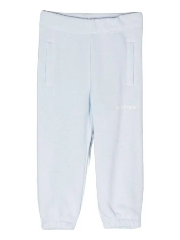 Palm Angels Logo Print Sweatpants - White