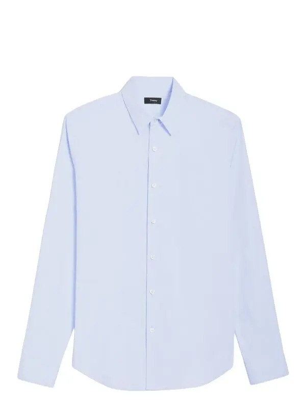 Theory Sylvain Button-up Shirt - Blue