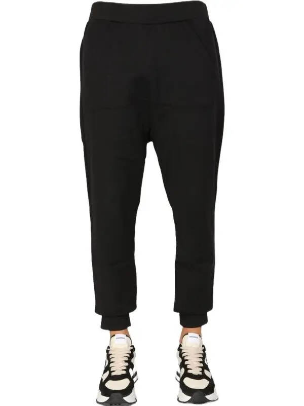 Dsquared2 Elasticated Track Pants - Black