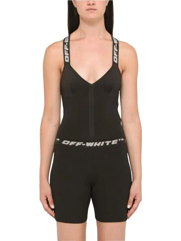 Off-White Logo Vest - Black