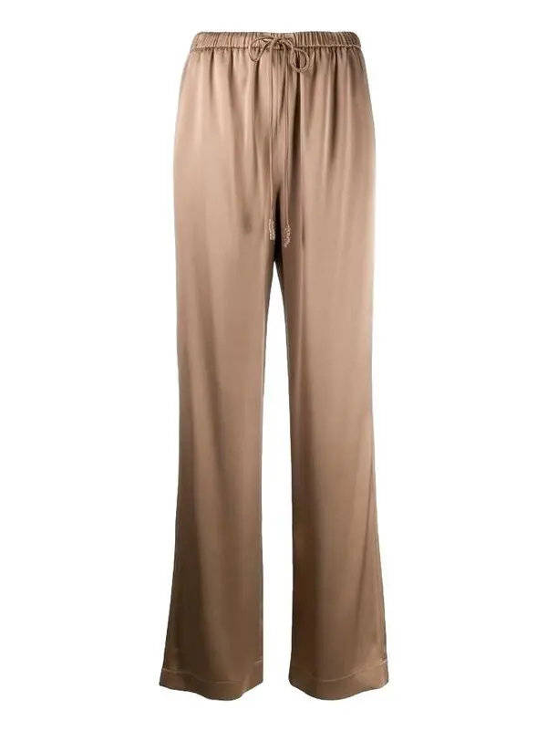 Nanushka Rope Wide-legged Trousers - Nude