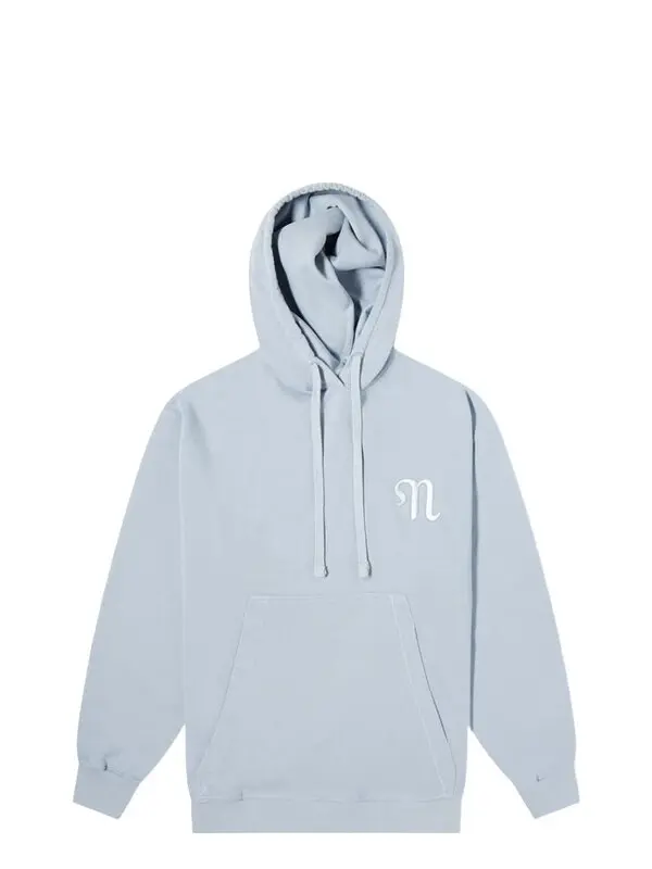 Nanushka Logo Embroidered Oversized Hoodie - White
