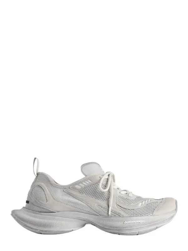 Balenciaga Circuit Lace-up Sneakers - Light Gray
