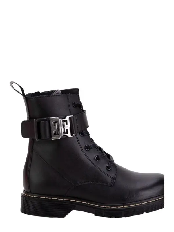 Givenchy Ankle-length Leather Boots - Black