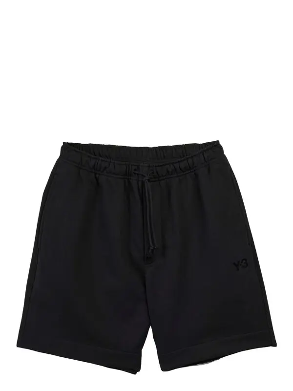 Y3 Terry Track Shorts - Black