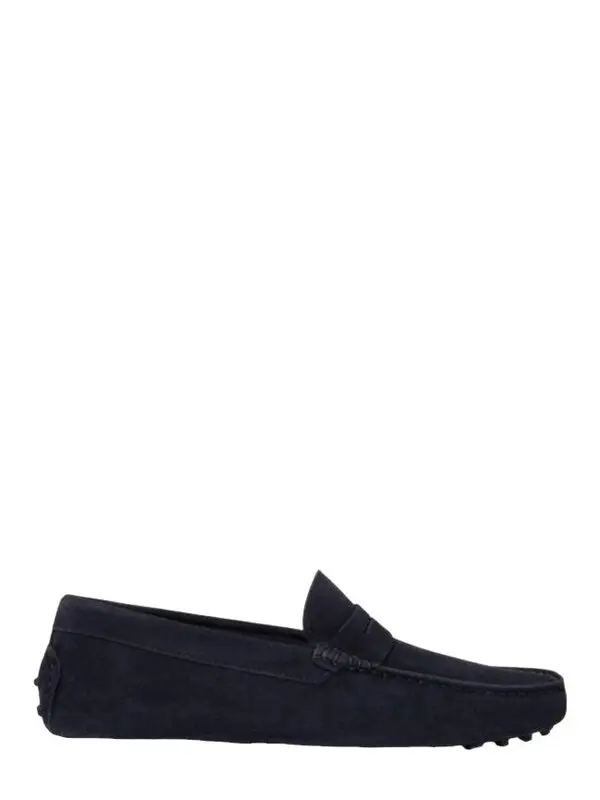SCAROSSO Suede Loafers - Blue
