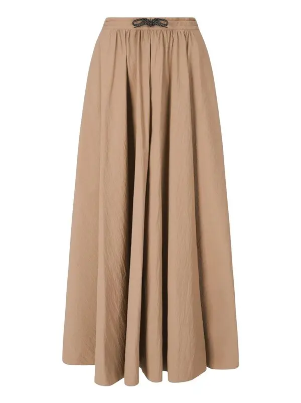 Staud Eden Maxi Skirt - Desert-colored