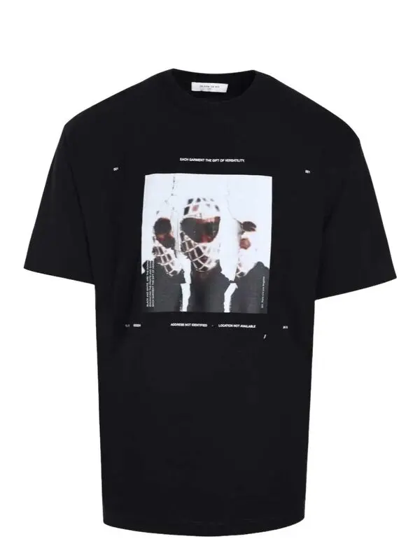 IH NOM UH NIT Graphic-print Cotton T-shirt - Black
