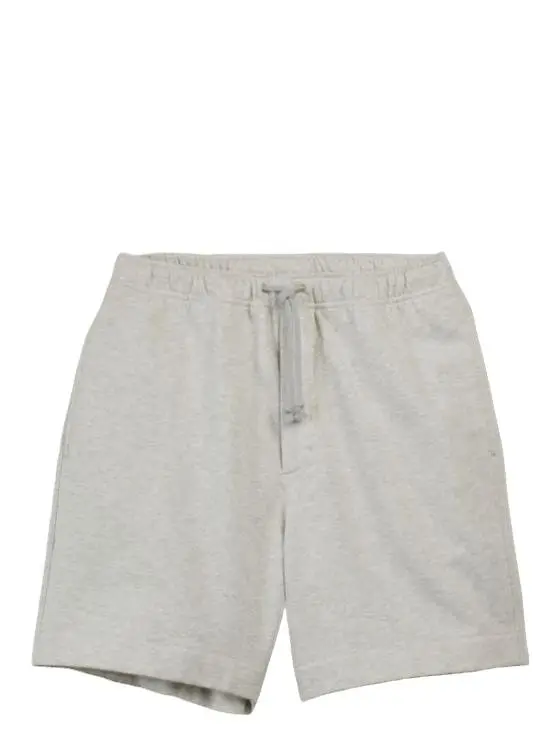 Y3 Drawstring Jersey Shorts - Light Gray