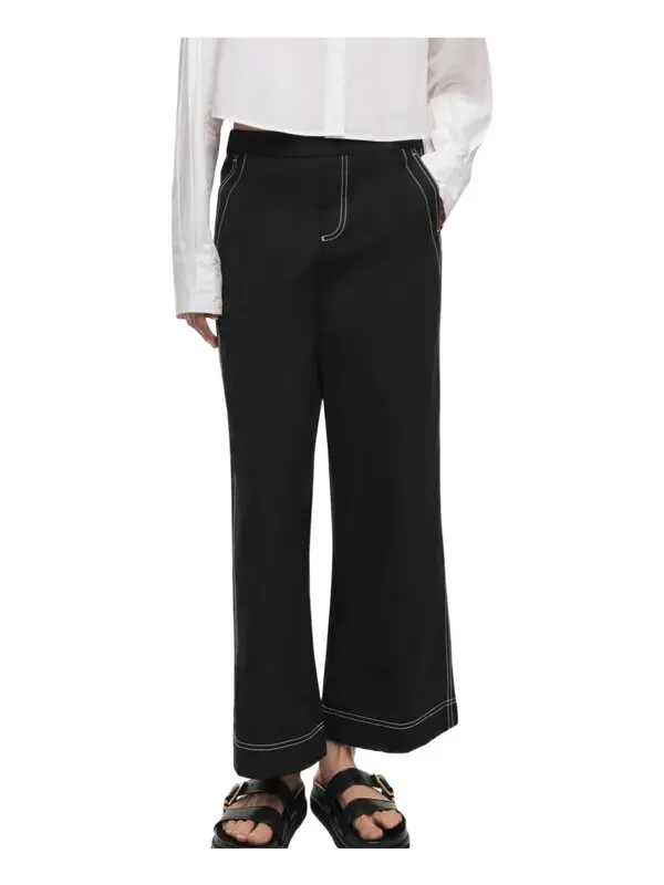 Simkhai Jude Trousers With Contrast Stitching - Black