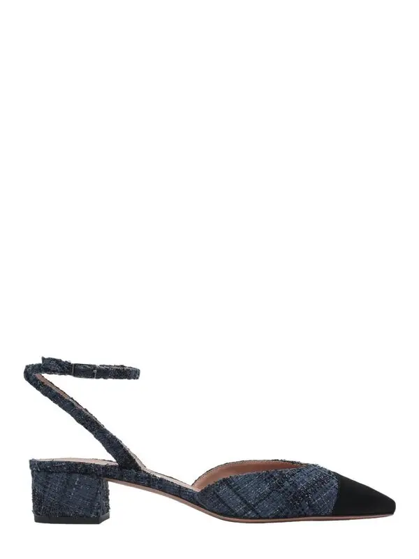 AQUAZZURA French Flirt Buckle-fastened Pumps - Blue