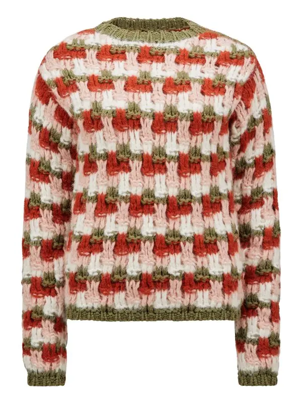 Moncler Crewneck Knitted Jumper - Multicolour