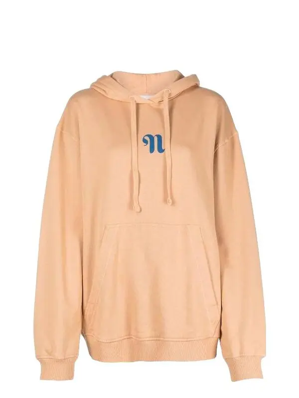 Nanushka Organic Cotton Hoodie - Nude