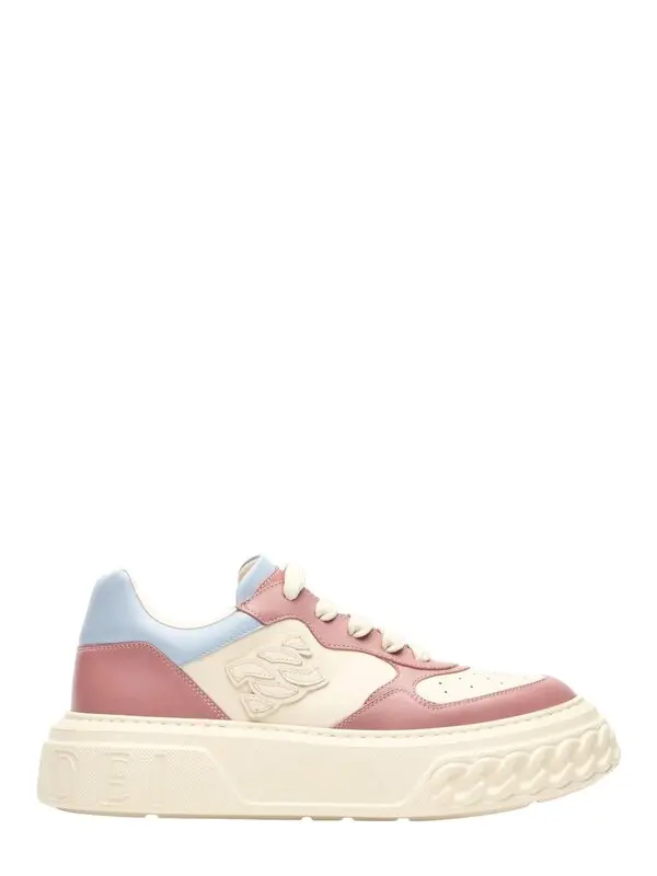 Casadei Off Road Leather Sneakers - Multi-color
