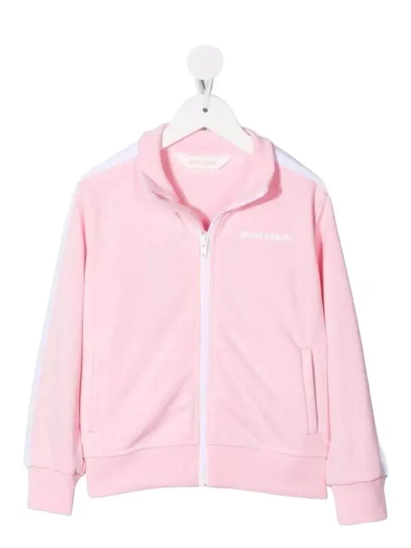 Palm Angels Logo-print Zip-up Track Jacket - Pink