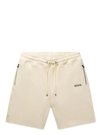 BALR. Wide-leg Elastic Waist Drawstring Shorts - Nude