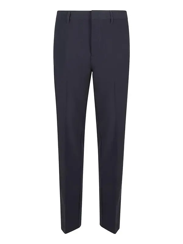 Emporio Armani Pleated Tailored Trousers - Black