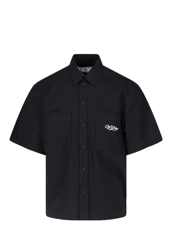 Off-White Wave Off Summer Shirt - Black