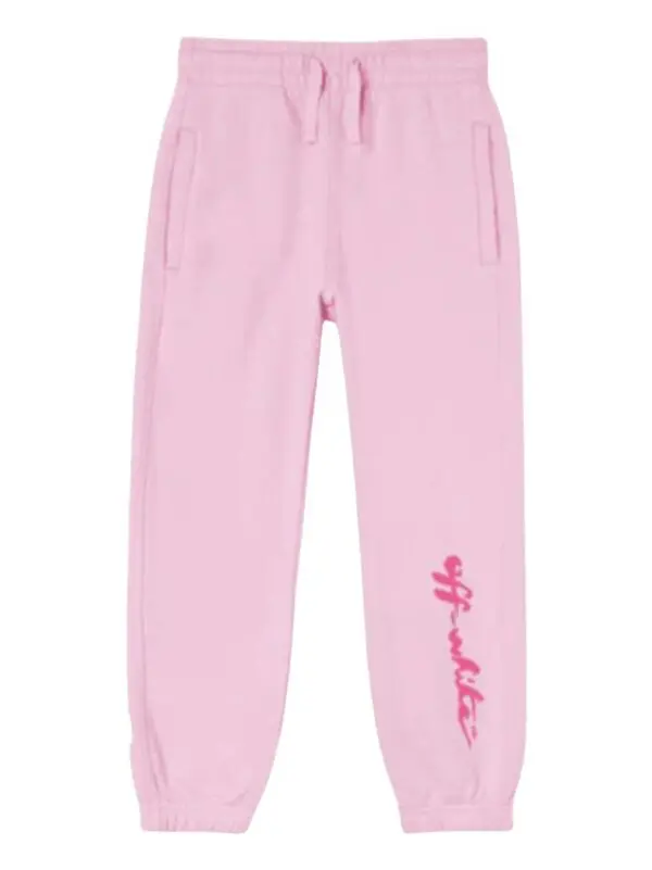 Off-White Logo Track Pants - Pink