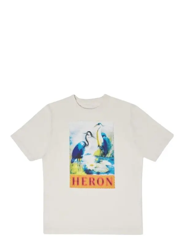Heron Preston Round-necked T-shirt - White