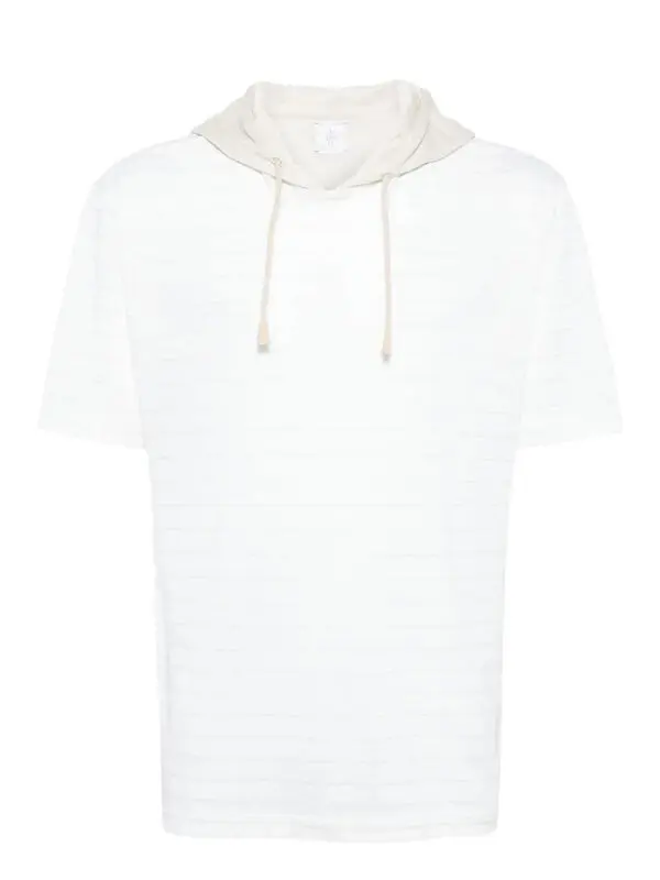 Eleventy Round Neck T-shirt - White