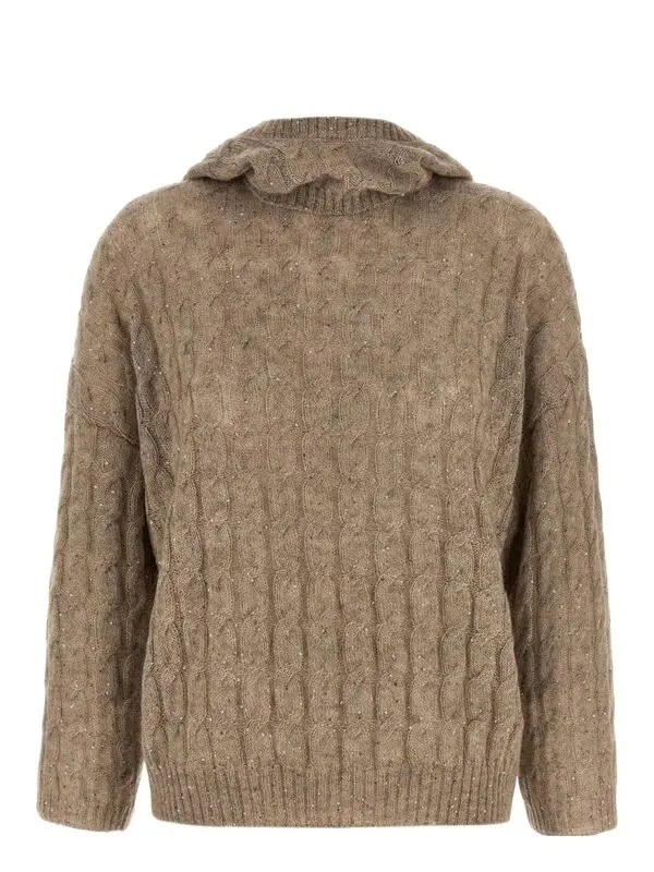 Brunello Cucinelli Long Sleeve Sweater - Brown