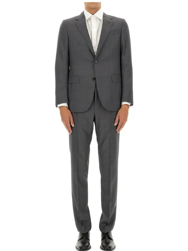 Zegna Single Breasted Suit - Grey