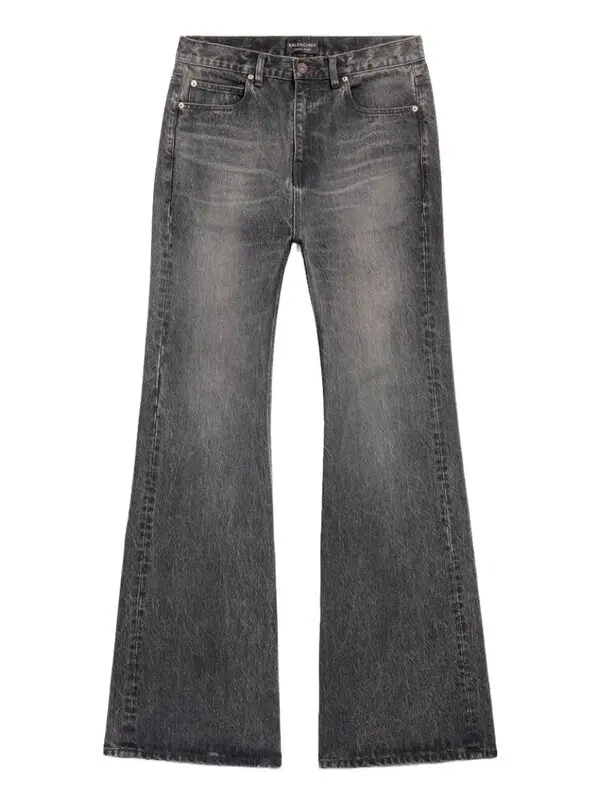 Balenciaga Flared Jeans - Black
