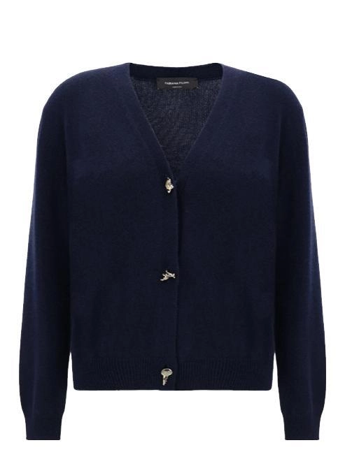 Fabiana Filippi Button Detailed Cardigan - Black