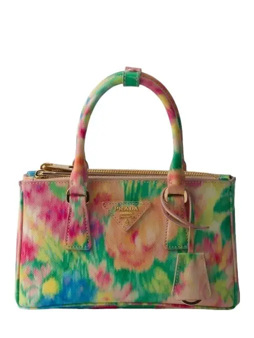 Prada Galleria Saffiano Leather Mini-bag - Green