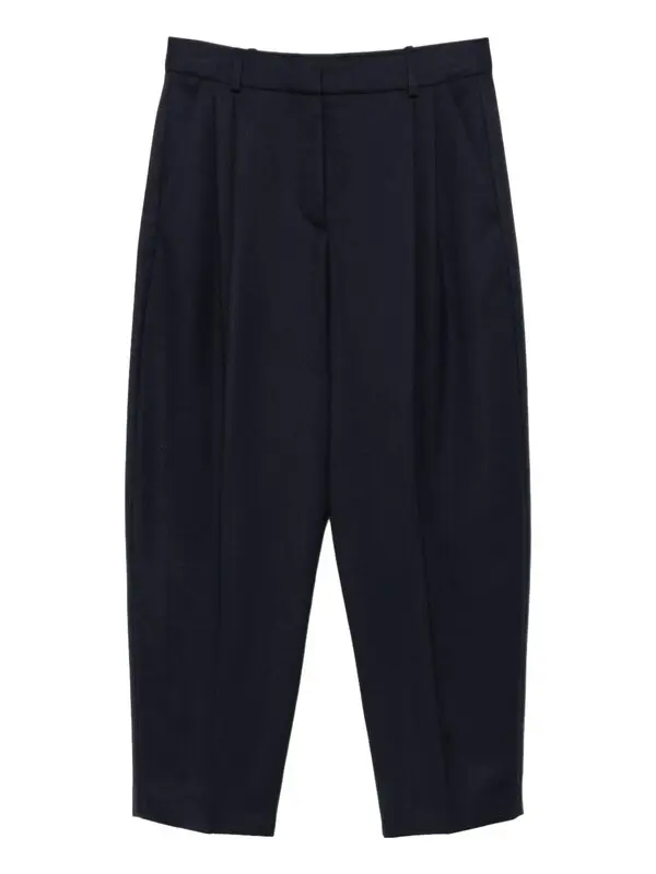 Stella McCartney Tailored Trousers With Belt Loops - Grey