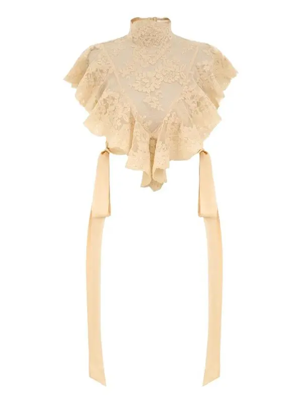 Zimmermann Hypnotic Lace Bodice - Cream