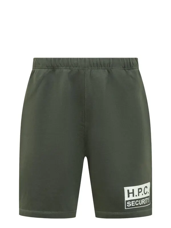 Heron Preston Cotton Track Shorts - Black