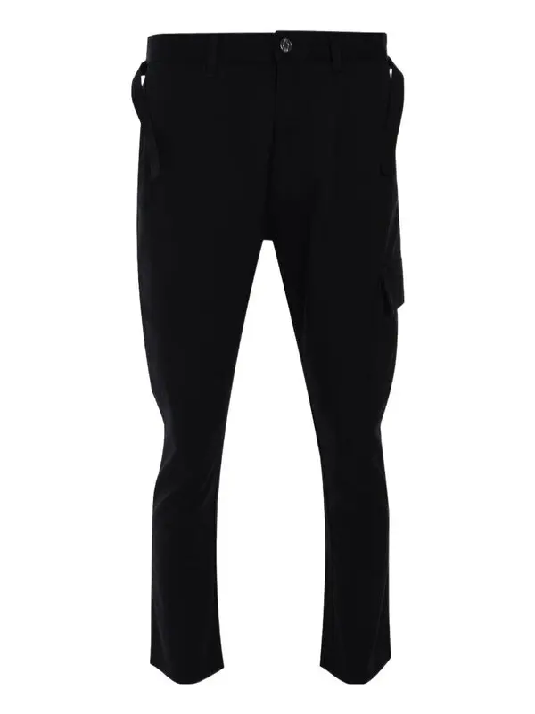 N.21 Casual Pants With Belt - Black