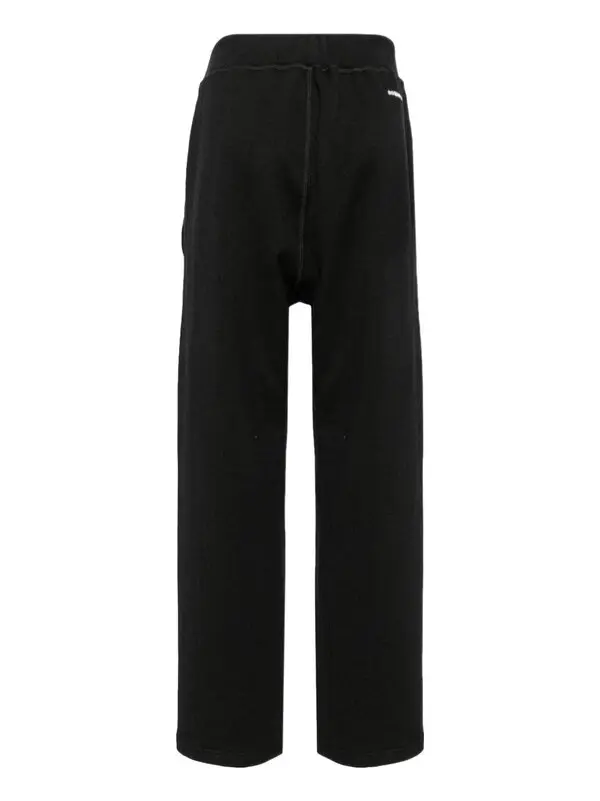 Dsquared2 Logo-appliqu Straight-leg Track Pants - Black