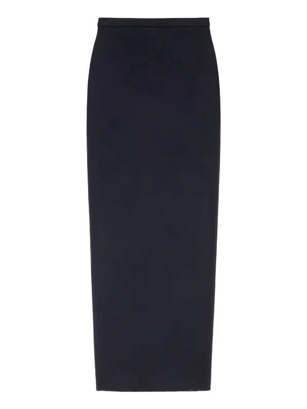 Max Mara Palo High Waist Maxi Skirt - Navy Blue
