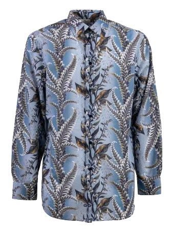 Etro Pattern-printed Button-up Shirt - Gray