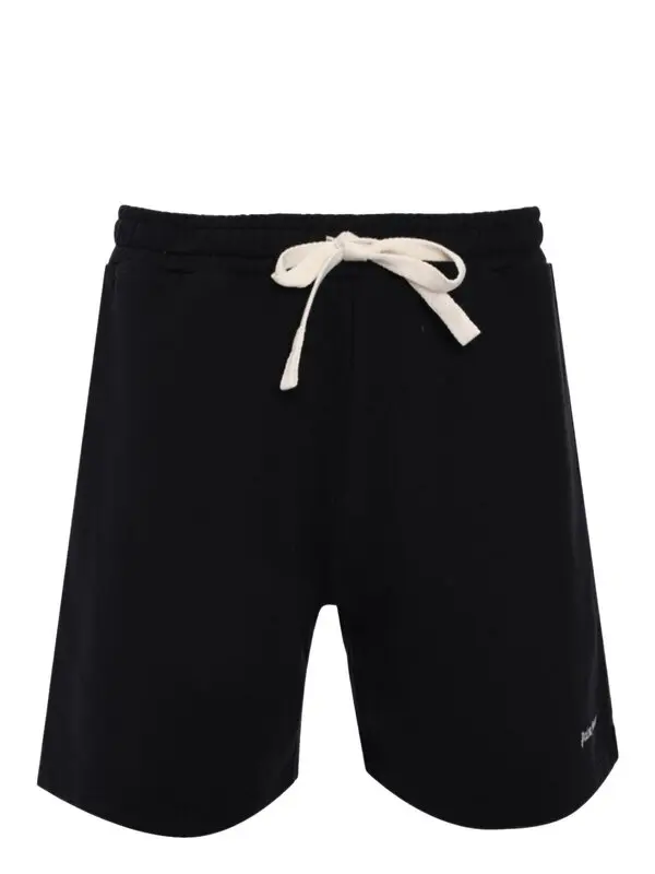 Palm Angels Drawstring Elasticated Shorts - Black