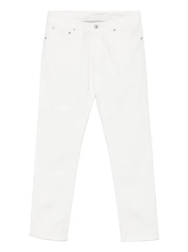 Etro Paisley Jacquard Jeans - White