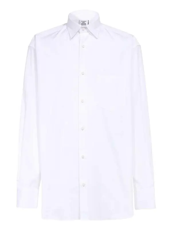 Vetements Long-sleeved Shirt - White