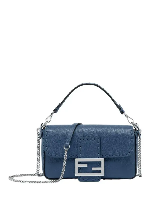 Fendi Baguette Mini Shoulder Bag - Blue