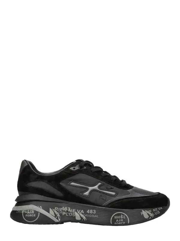 Premiata Moerun 6445 Sneakers - Black