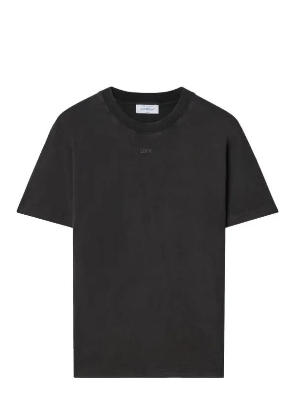 Off-White Super Moon Crewneck T-shirt - Black