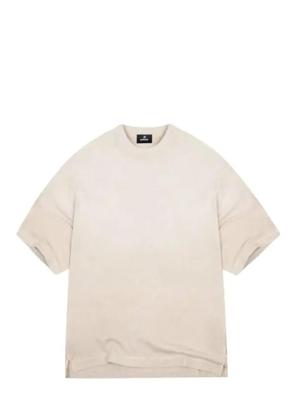 REPRESENT Seam-detail T-shirt - Oat