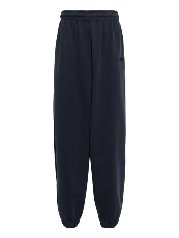 Vetements Logo-embroidered Track Pants - Blue