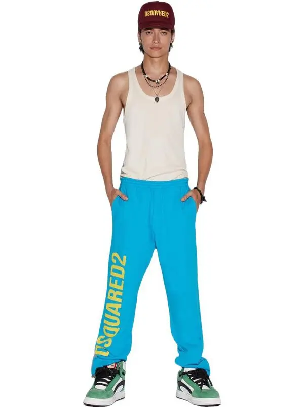 Dsquared2 Logo-print Track Pants - Blue